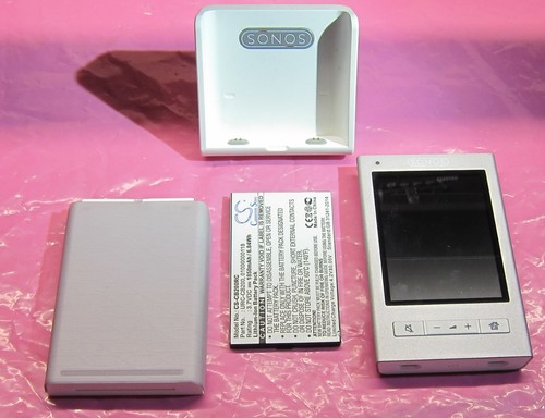 Genuine Sonos Wireless Remote Controller CR200 with Cradle and Battery ...
