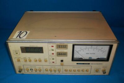 Sound & Audio Measurement - Wow Flutter Meter