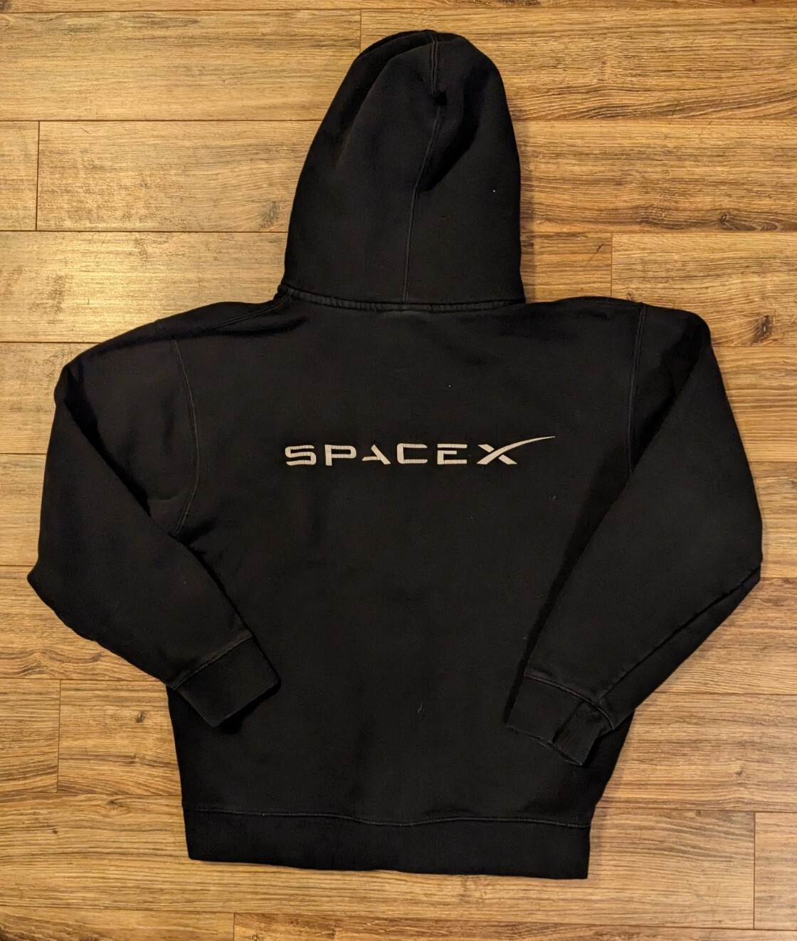 SpaceX Space-X Elon Musk Official Black Full Zip Hood… - Gem