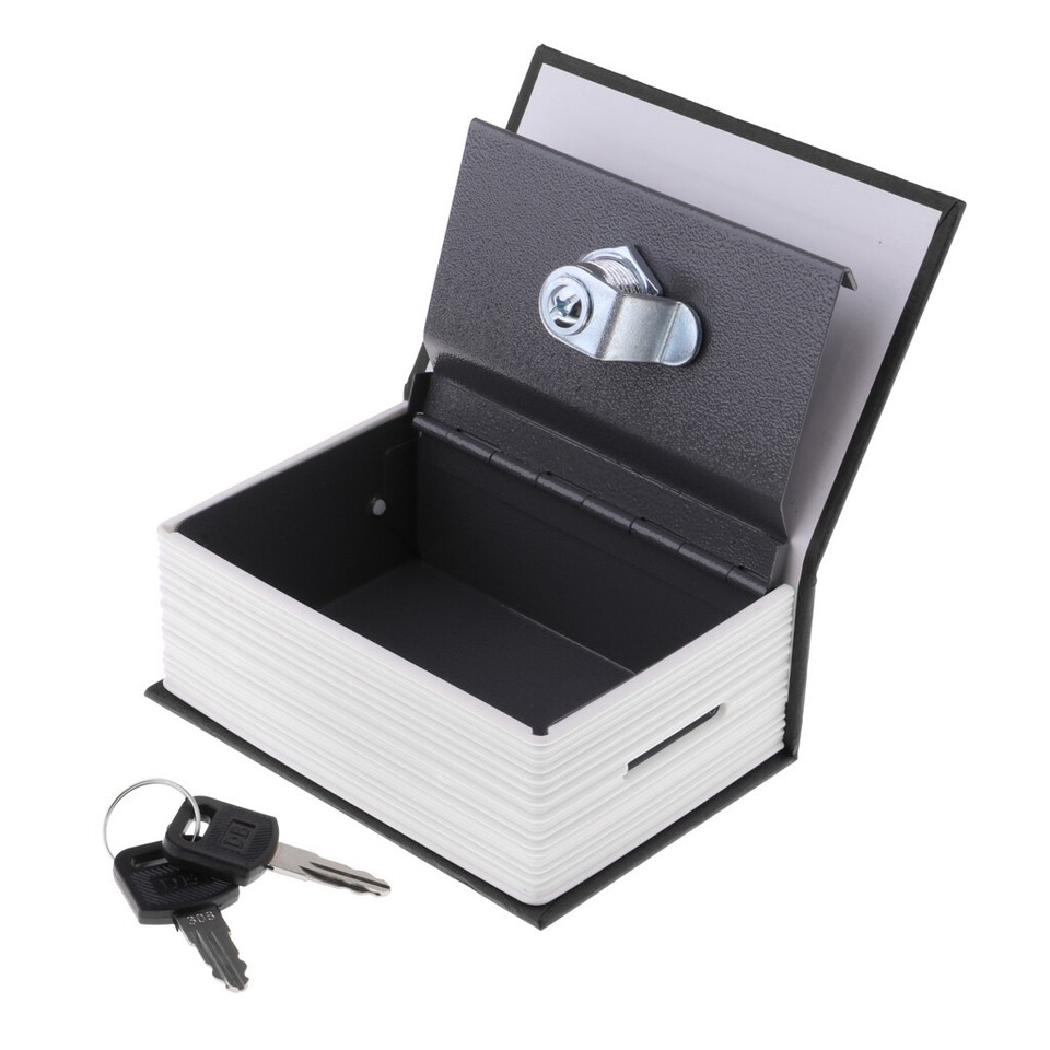 1pc Hidden Book Safe Lock Secret Security Money Hollow Book Wall Hide ...
