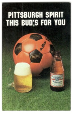 1984-85 Pittsburgh Spirit MISL Pro Soccer Schedule !!! Budweiser | eBay