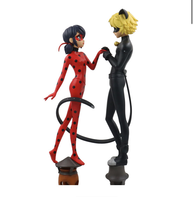Art Resin Limited Edition Miraculous Ladybug and Cat Noir Figure ZAG ...