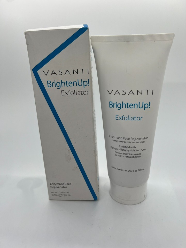 VASANTI Brighten Up! Exfoliator Enzymatic Face Rejuvenator, 7.05 Oz ...