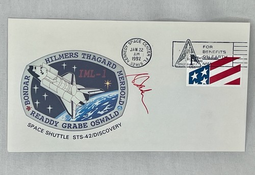 1992 Signed Discovery STS-42 Space Shuttle Cover - Roberta Bondar -94013 | eBay