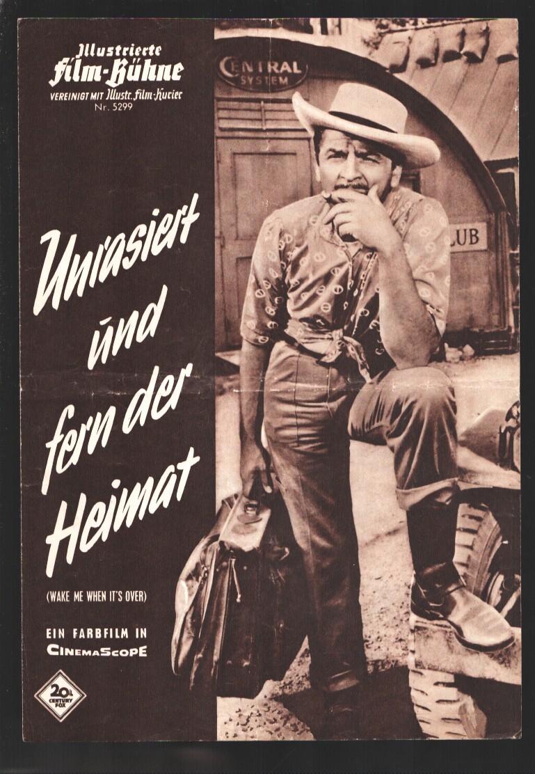 MAG: Wake Me When It's Over-Illustrierte Film-Buhne #5299-German ...