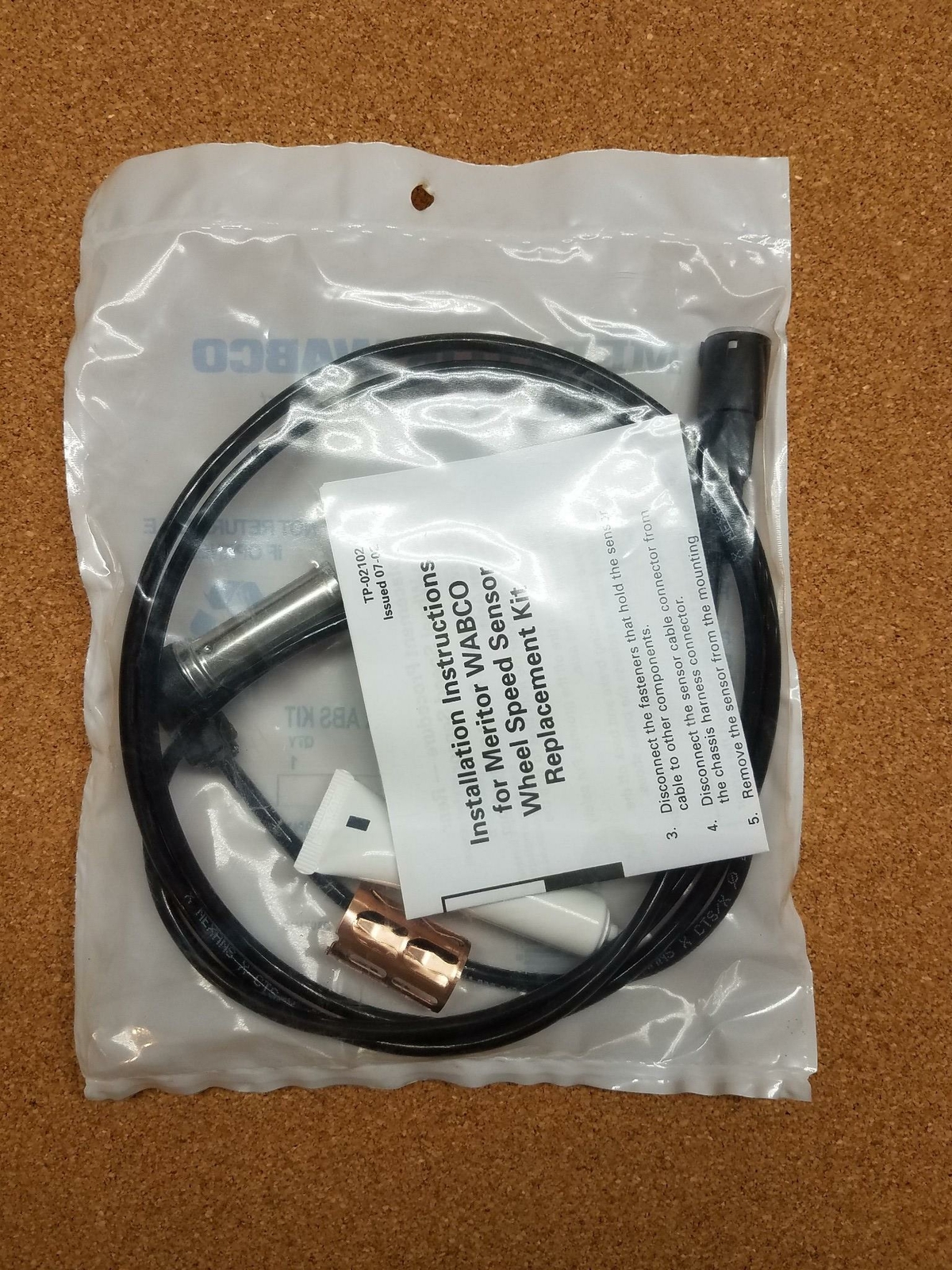 NEW MERITOR WABCO ABS SENSOR SERVICE KIT PART NO. R955341 | eBay