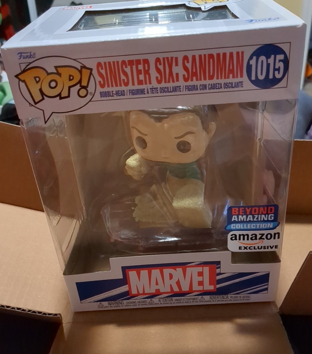 Funko Pop! Deluxe: Marvel - Sinister Six: Sandman - Amazon (Exclusive ...