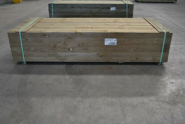 Treated Pine Sleepers 200x75mm x 2.4mt - Retaining Wall Garden Boxing ...