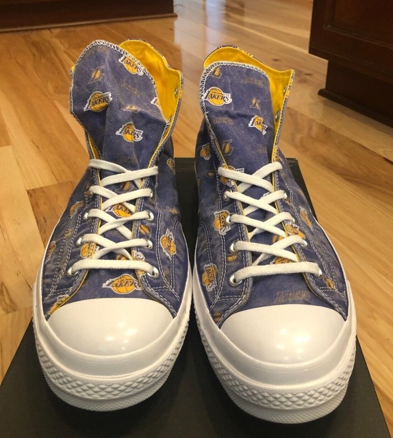 Size 16 - Converse Chuck Taylor All Star 70 High x NBA Los Angeles ...