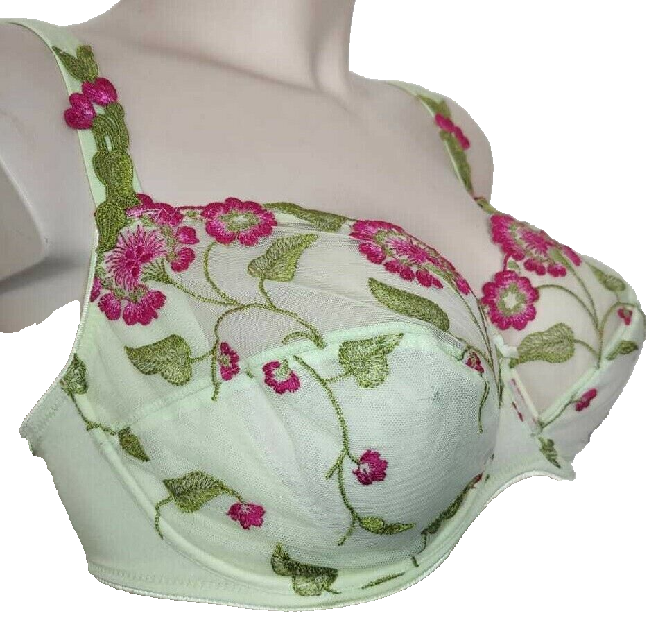 Felina Conturelle 80581 Balconett Bügel BH Gr.70G UK32F Lime Grün Pink ...