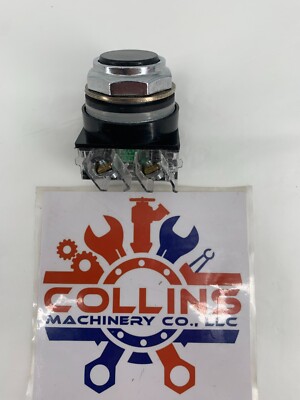 General Electric CR104P Black Non-Illuminated Pushbutton w/Contact | eBay