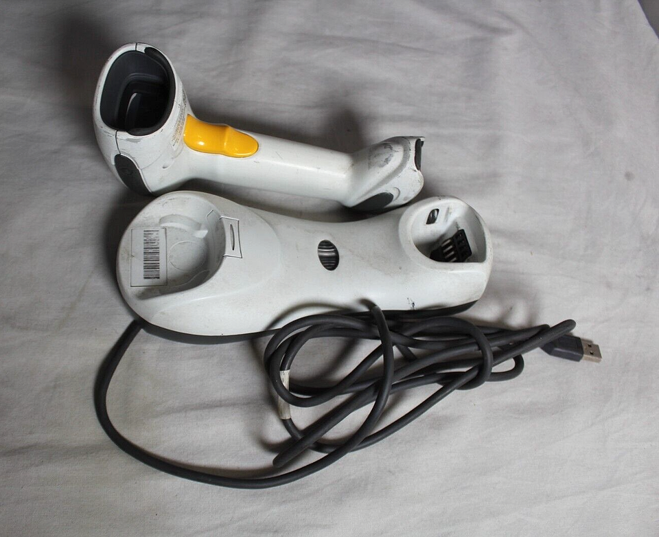 Symbol Zebra LS4278-SR20007 ZZWR Wireless Barcode Scanner W/ Charger ...