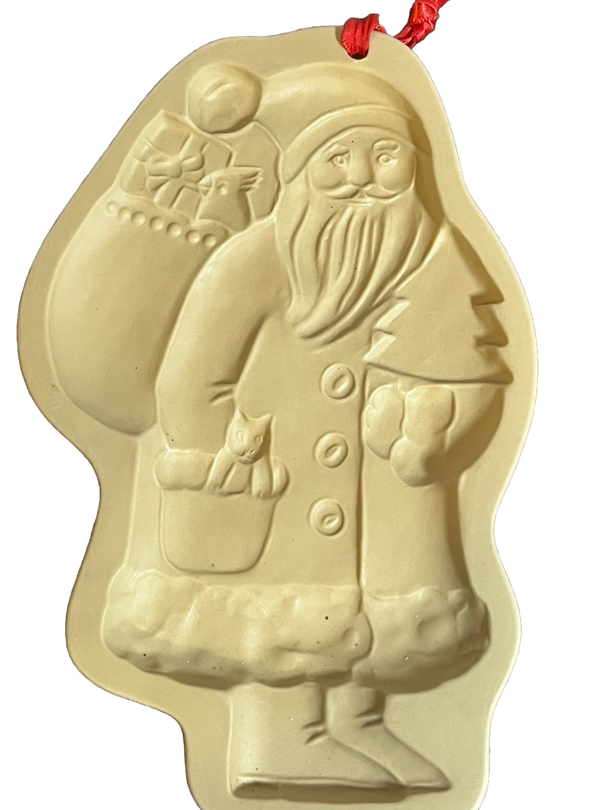 Brown Bag Cookie Art Santa Cookie Mold Christmas 1983 Vintage Never ...