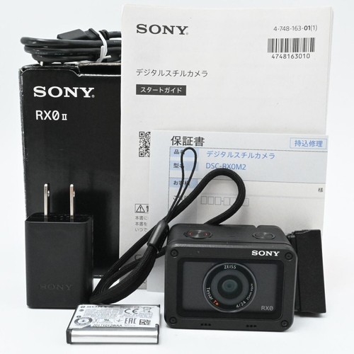 Sony Compact Digital Camera Cyber-shot RX0II Black DSC-RX0M2 Working ...