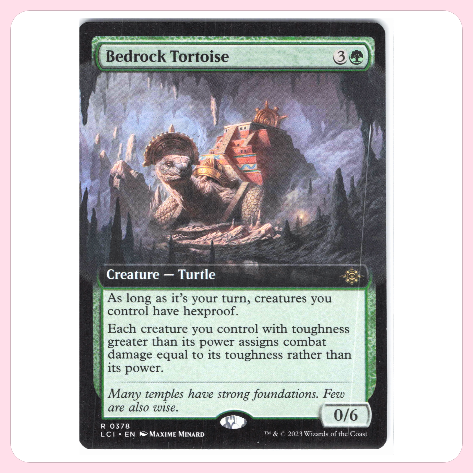 Bedrock Tortoise - 176 - The Lost Caverns of Ixalan - Rare - MTG | eBay ...