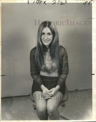 1971 Press Photo Marsha Wilson, Elected Student Body President, Grace ...