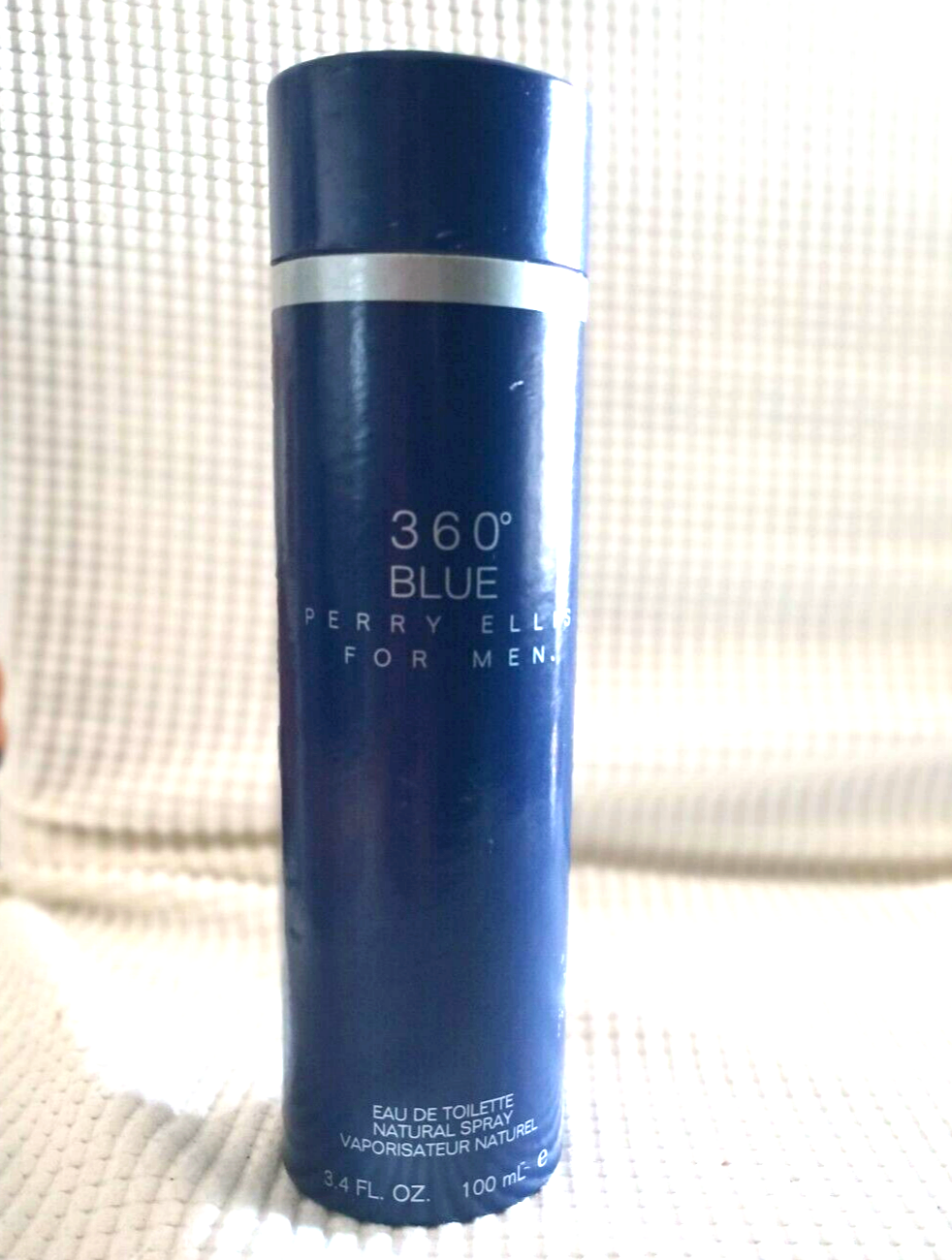 Perry Ellis 360 BLUE-Silver Original for Men Perfume Spray Collation 3 ...