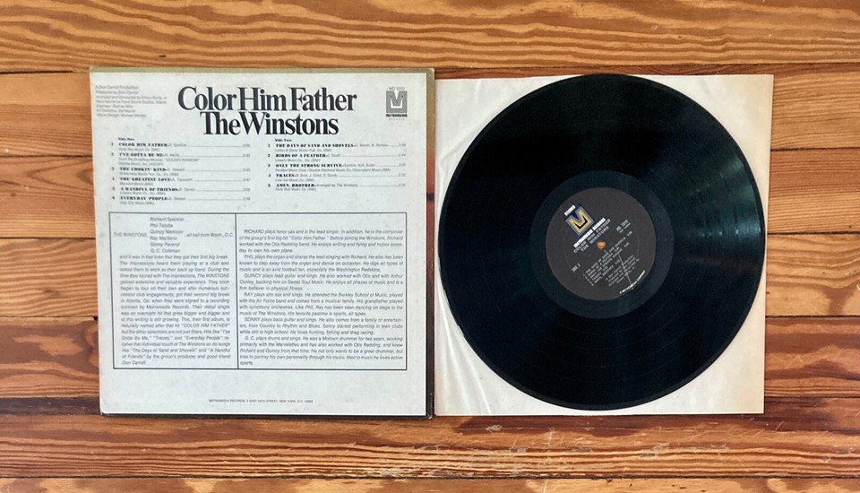 The Winstons: Color Him Father LP Vinyl 1969 Metromedia Records OG ...