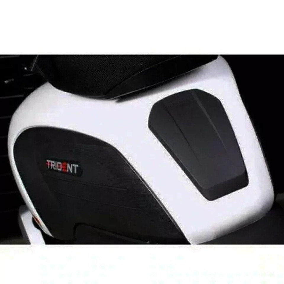 Motorcycle Black Upper Fuel Tank Pad Decals Protection FOR TRIDENT 660 ...