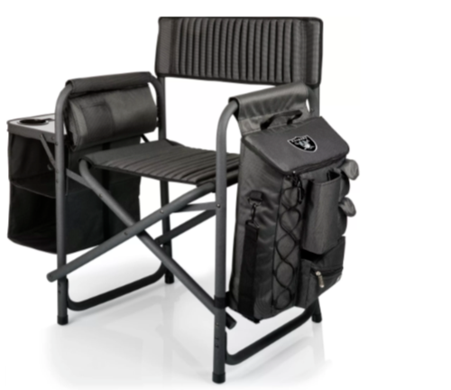 Las Vegas Raiders Chair All-in-one NFL Foldable Seat Patio Cooler ...