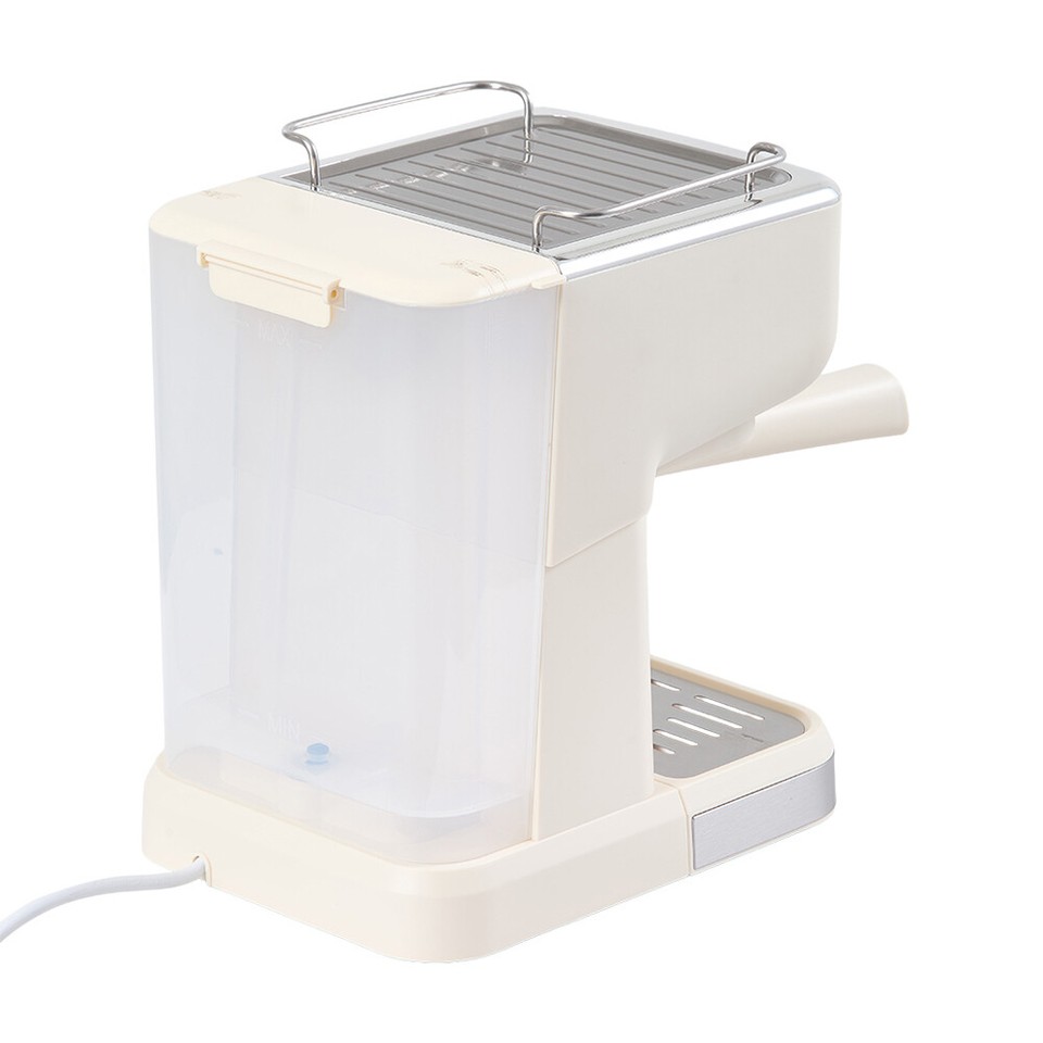 1.5L Espresso Machine with Milk Frother Ground Coffee Cappuccino Coffee ...