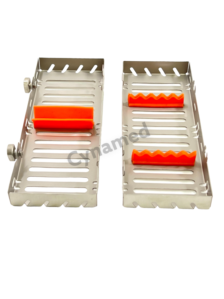 DETACHABLE DENTAL AUTOCLAVE STERILIZATION CASSETTES RACKS BOX for 5 ...