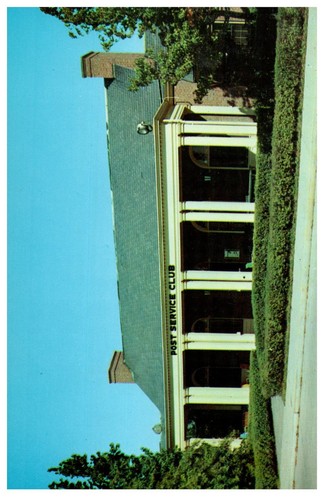 Fort Benjamin Harrison IN Post Service Club Vintage Postcard Dexter ...