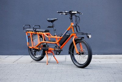 Cargo bicycle Radwagon 4 Orange , Rad power Radrunner | eBay UK