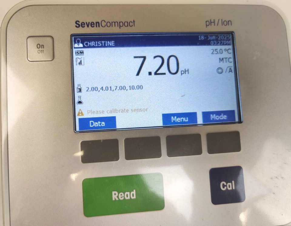 Mettler Toledo S220 SevenCompact pH/Ion Benchtop Meter w InLab Expert ...