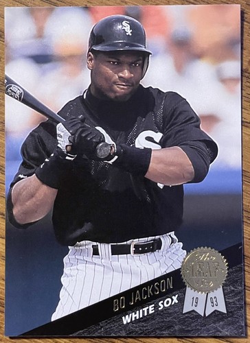 Bo Jackson 1993 Leaf Baseball Card #316 Chicago White Sox MLB Free ...