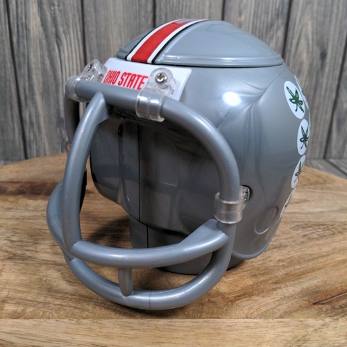 Ohio State Buckeyes Football Helmet Coin Piggy Bank Gray Plastic NCAA ...