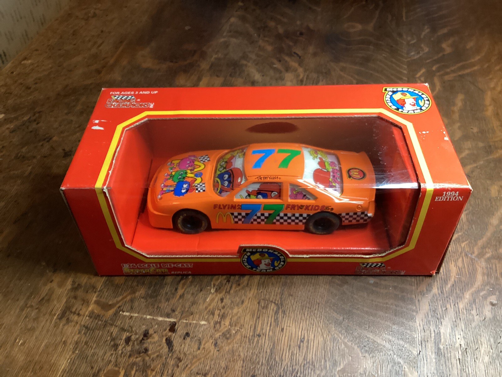 NEW ‘94 Racing Champions McDonald’s Flyin Fry Kids 1:24 Scale Die-Cast ...