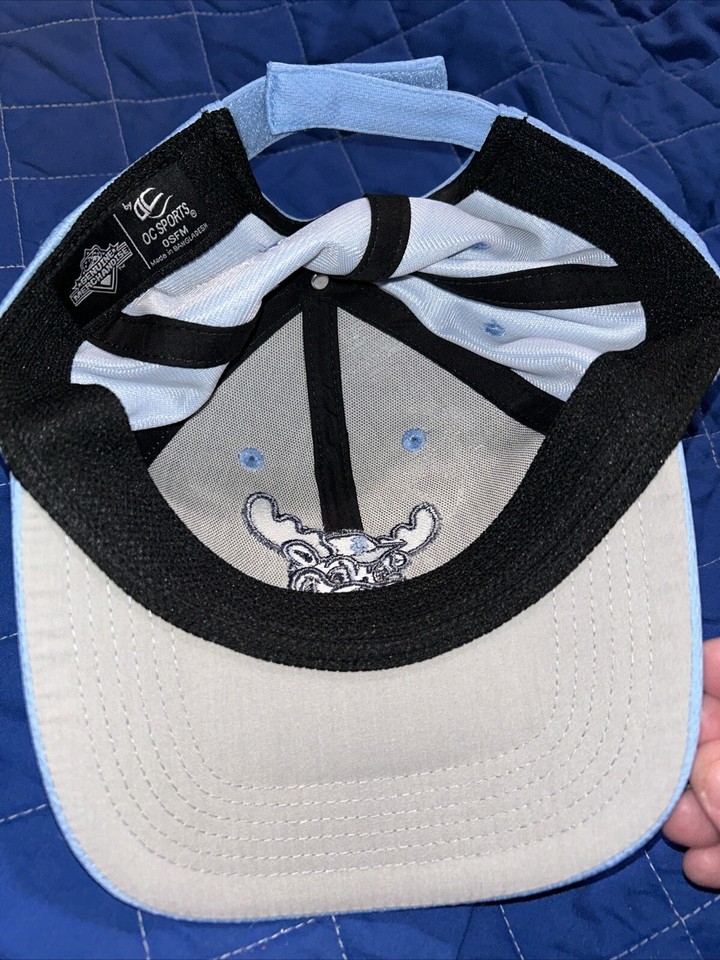 Wilmington Blue Rocks Hat Cap Strap Back Blue Gray Minor League ...
