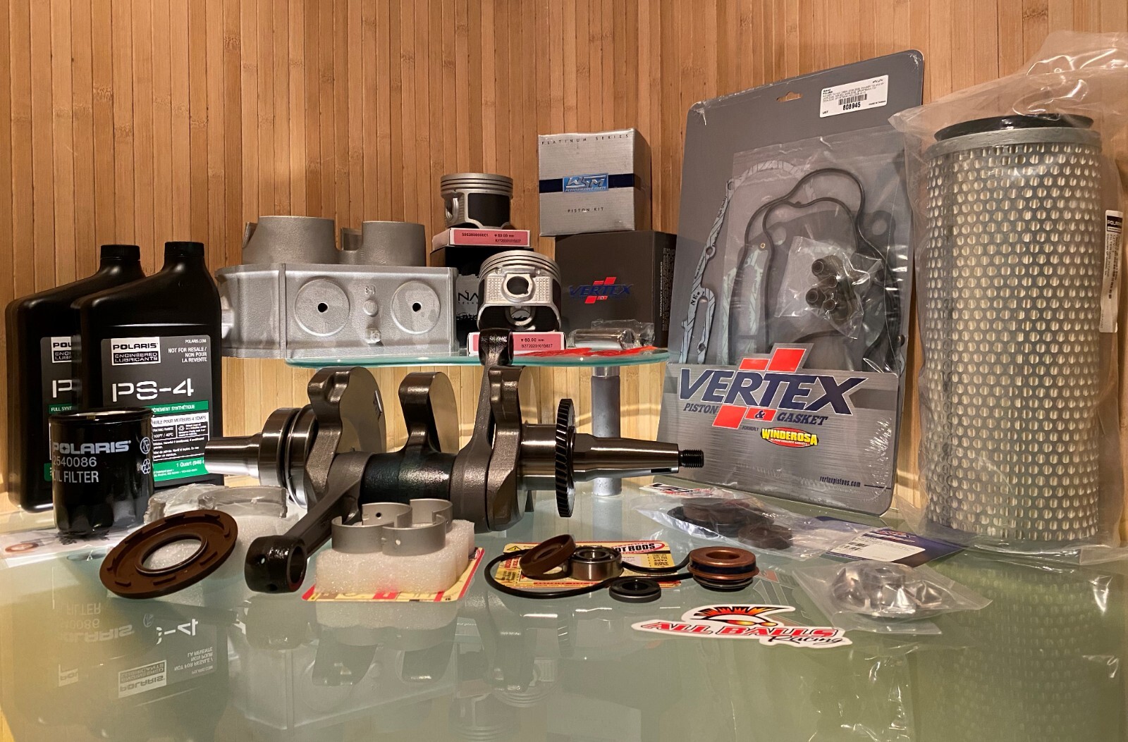 2007-2009 POLARIS RANGER 700 EFI/XP ENGINE REBUILD KIT + Water Pump rebuild kit | eBay