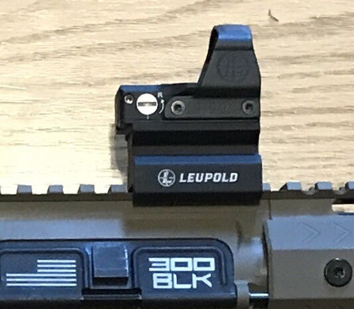 Leupold 120056 DeltaPoint Pro Cross Slot Mount - Matte Black for sale ...