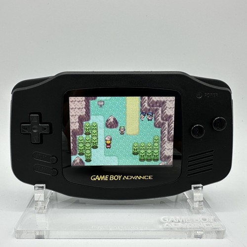 Game Boy Advance GBA iPS V2 Backlight Backlit LCD Mod Console Black ...
