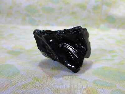 Large Black Obsidian Rough Natural Stone Tac Lapel Pin Brooch / Repurposed / V3 | eBay