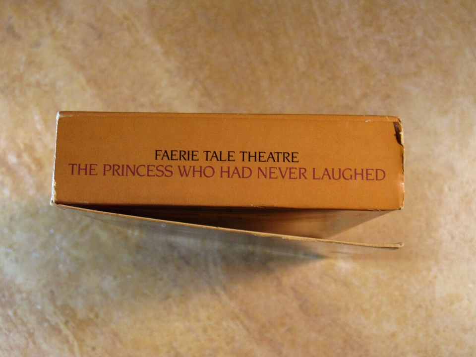 THE PRINCESS WHO HAD NEVER LAUGHED FAERIE TALE THEATRE VHS 1ST ED 1986 ...