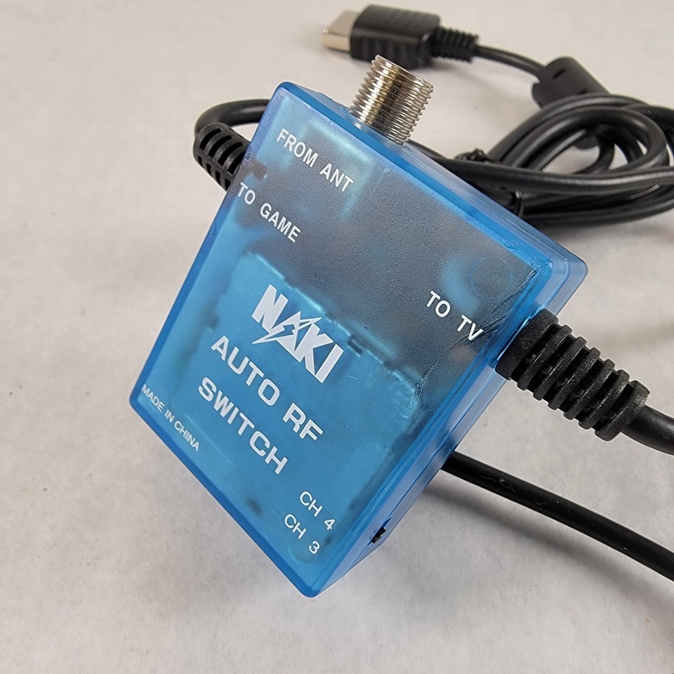Naki Auto RF Switch For Nintendo 64 SUPER Nintendo SNES Cable Adapter ...