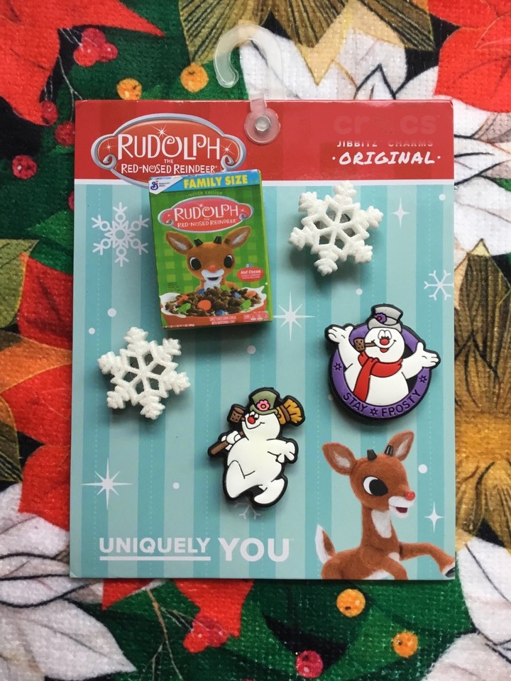 Crocs Handmade jibbitz 5-10pc Rudolph Reindeer Christmas Story shoe ...