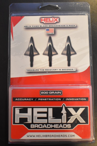 Helix Broadheads Right bevel 200 grain 3-Pack | eBay