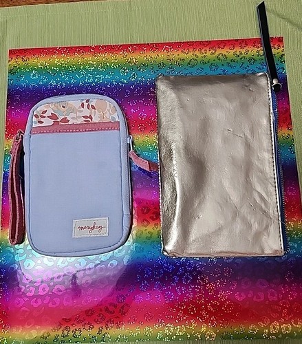 Lot Of 2 Mary Kay Hello sunshine Collection Bag, And Gold Makeup Bag | eBay