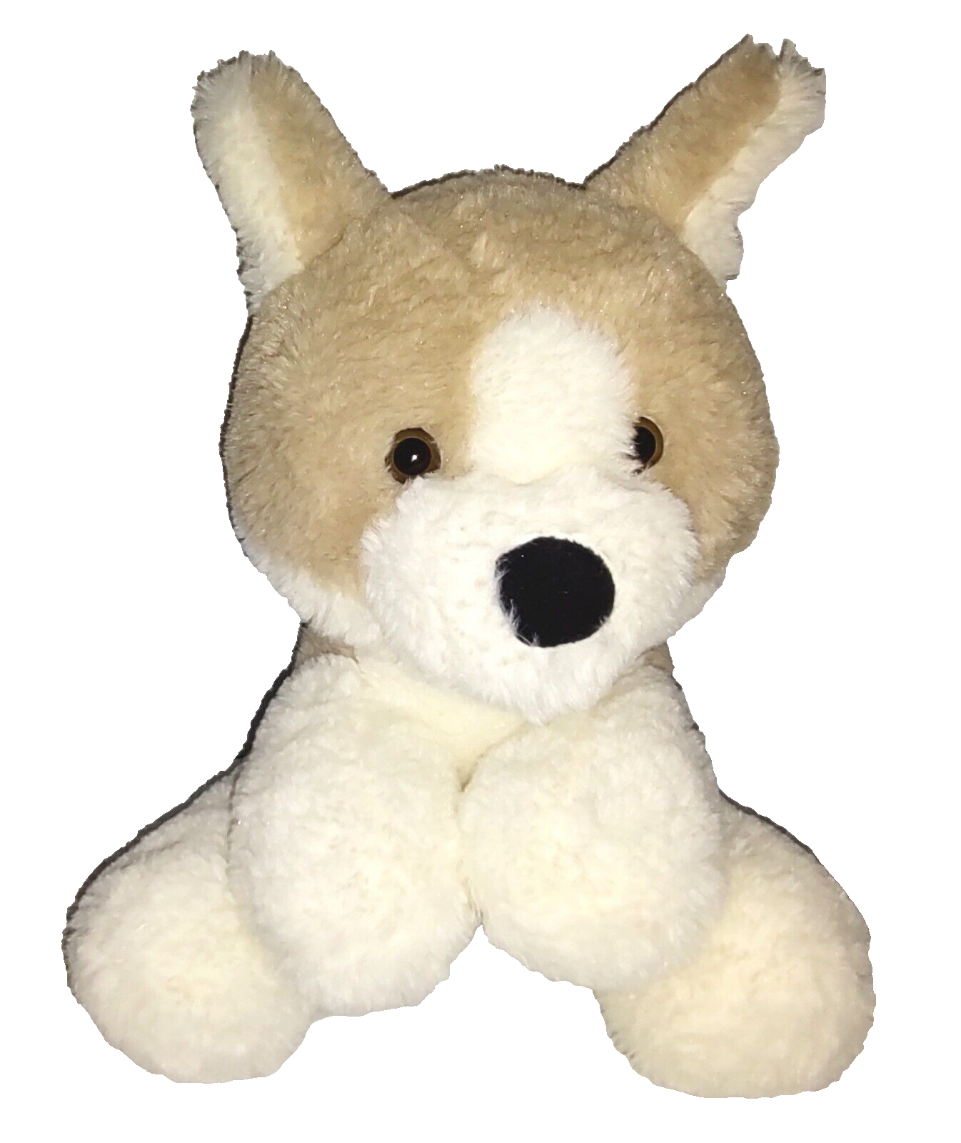 Spark Create Imagine CORGI Puppy Dog White Tan Soft 12in Plush Brown ...