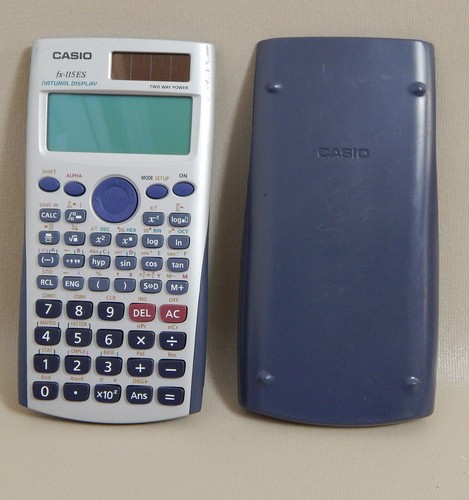 Casio FX-115ES Scientific Calculator Natural Display With Cover Tested ...