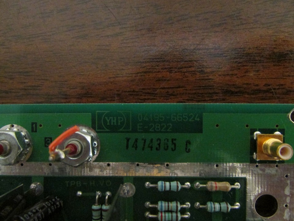 Agilent HP Keysight 04195-66524 Network Analyzer Circuit Board for ...