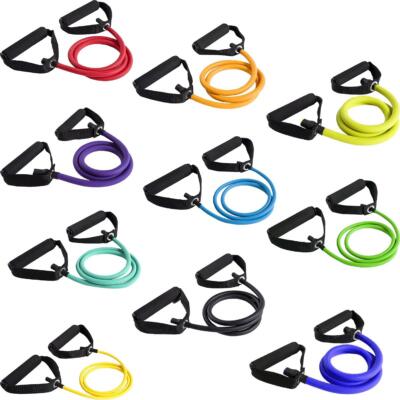 Resistance Exercise Workout Tube Fitness Band Yoga Physio Crossfit ...