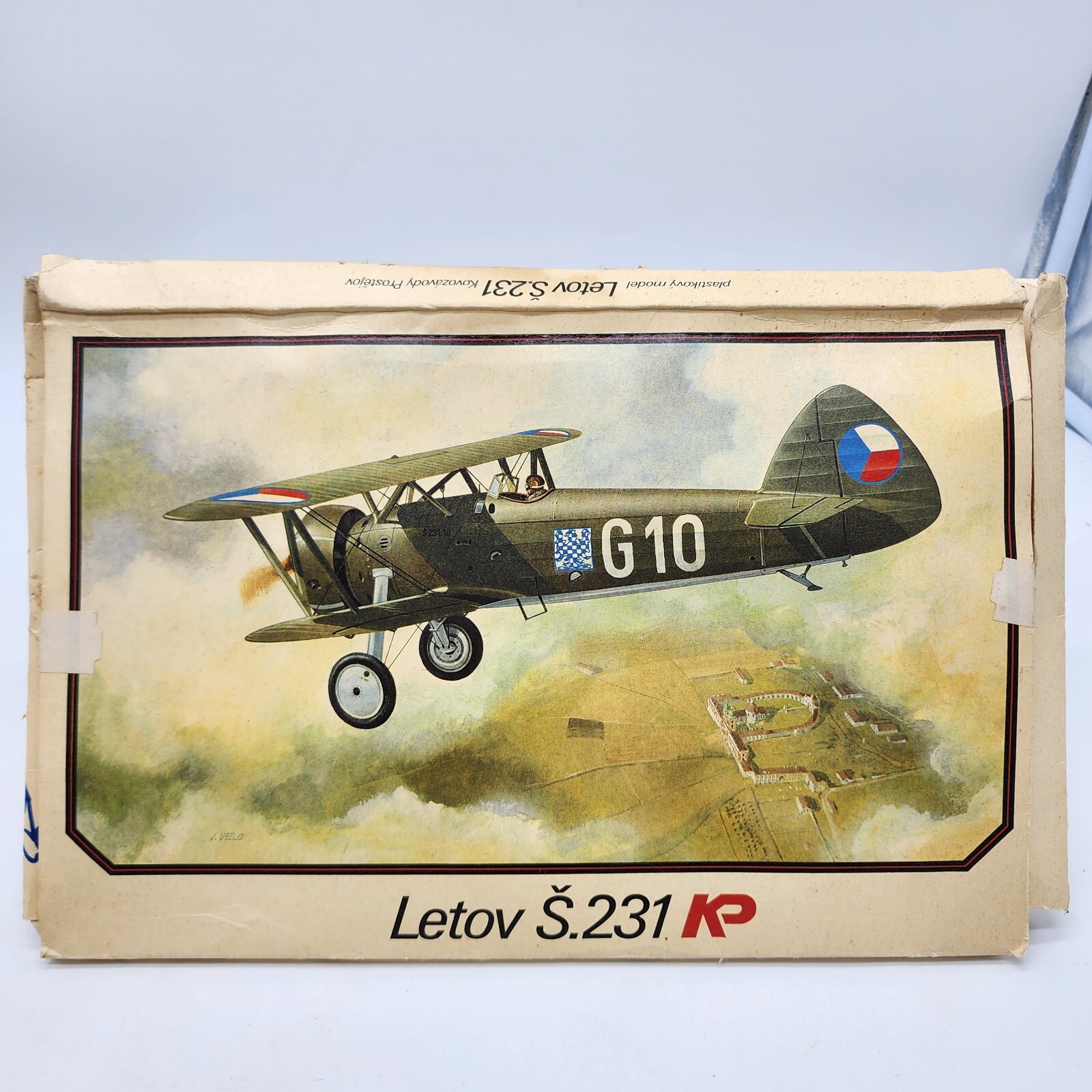 1/72 Letov S-231 Vintage Biplane Model Kit No. 23 New Damaged Box Free ...