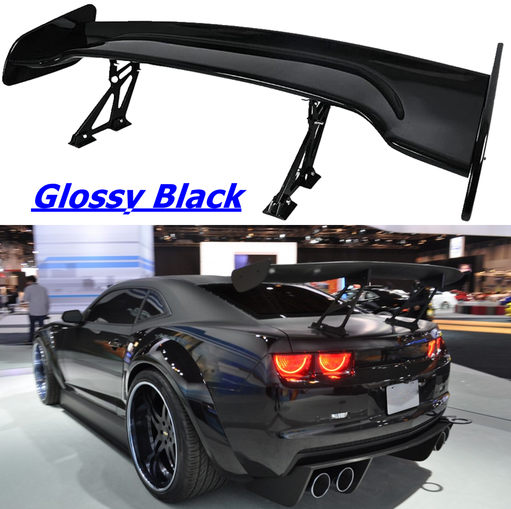 47" GT Style Adjustable Rear Trunk Spoiler Wing Racing For Chevrolet ...