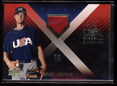 2008 UPPER DECK USA JR NATIONAL TEAM /20 JERSEY RELIC GARRISON LASSITER ...