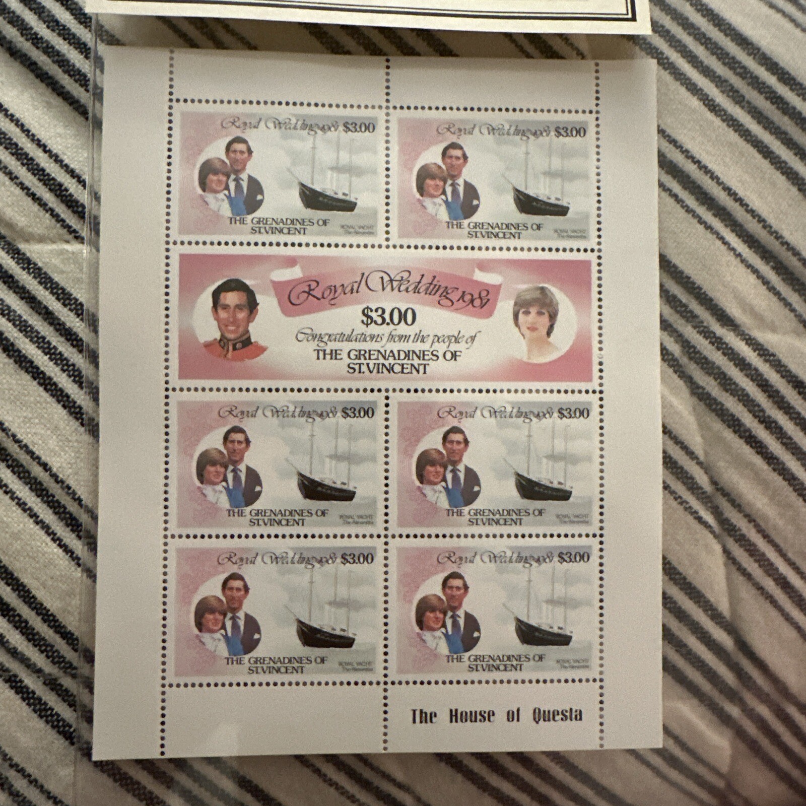 Princess Diana Wedding Stamp Set | eBay